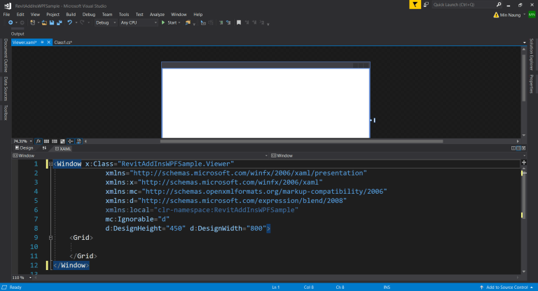 Revit API : Revit Add-Ins with WPF – TwentyTwo