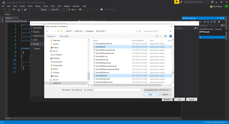 Revit API : Revit Add-Ins with WPF – TwentyTwo