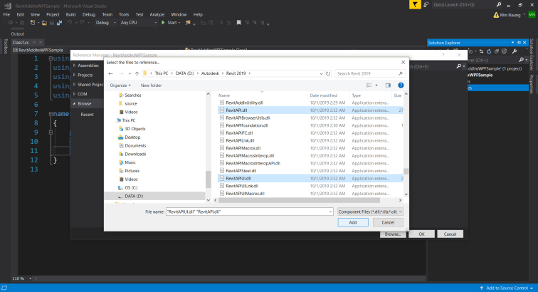 Revit API : Revit Add-Ins with WPF – TwentyTwo