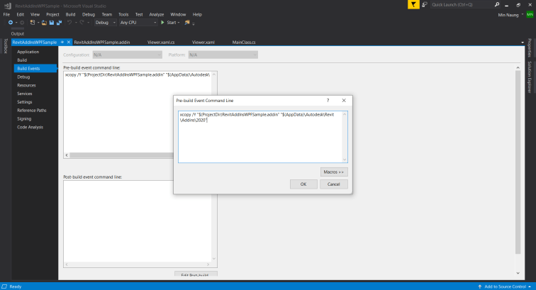 Revit API : Dockable Window in Revit Add-Ins Application – TwentyTwo