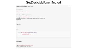 Revit API : Dockable Window in Revit Add-Ins Application – TwentyTwo