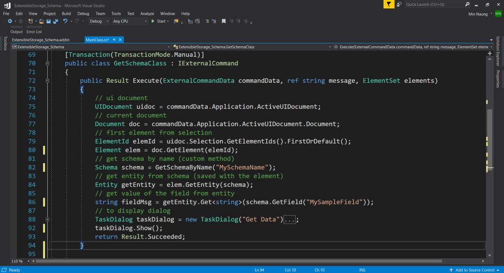Revit API : Extensible Storage (Schema) – TwentyTwo
